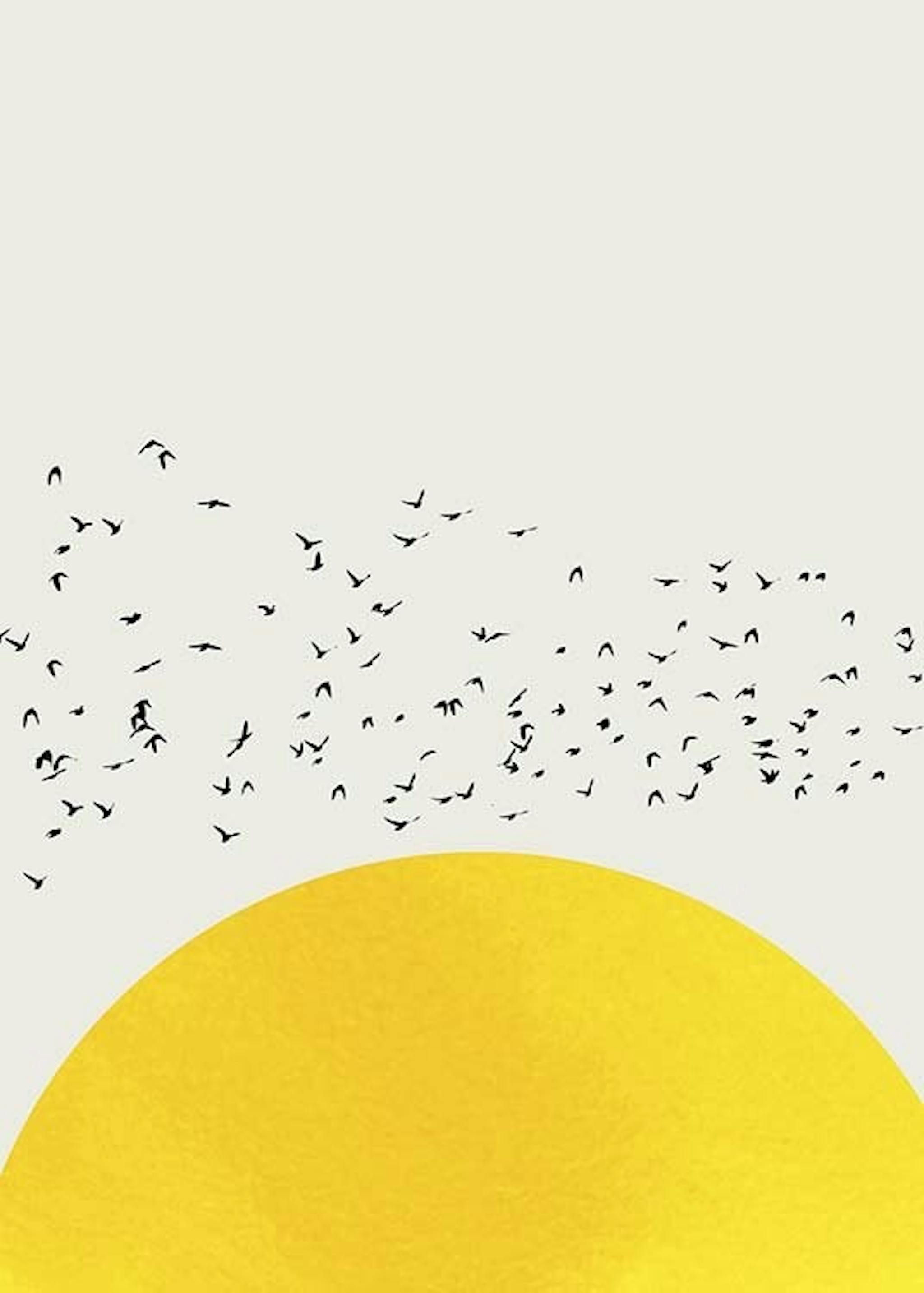 Blue Portrait No2 Plakat