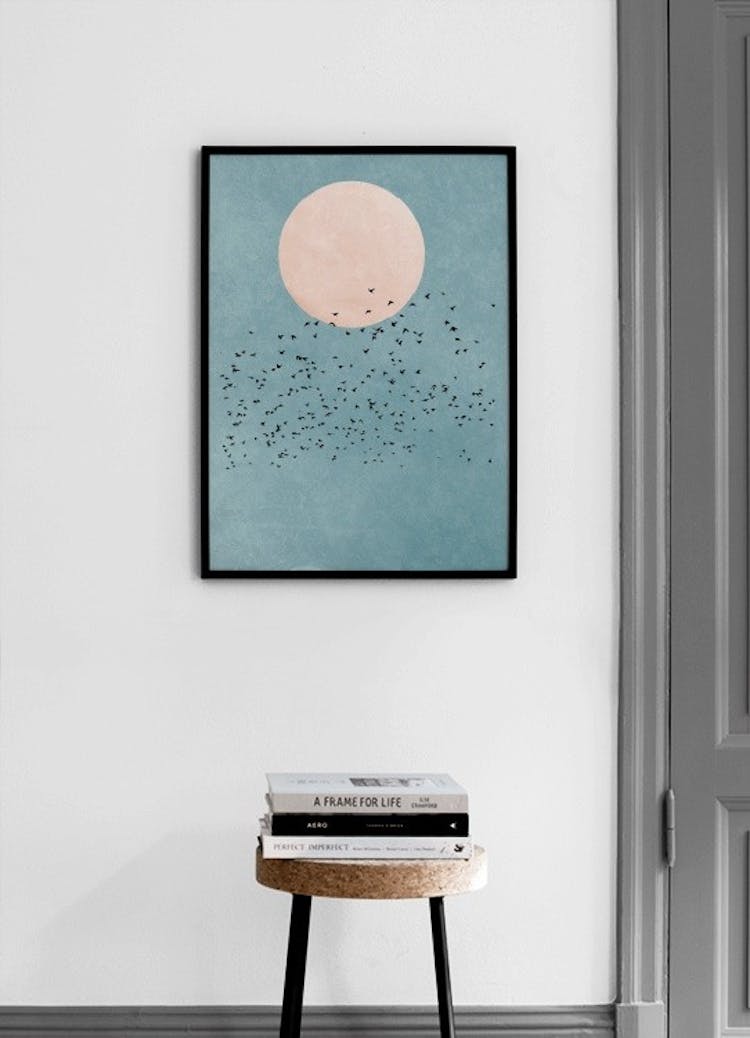 Birds Fly Away Poster - Fly away - desenio.co.uk