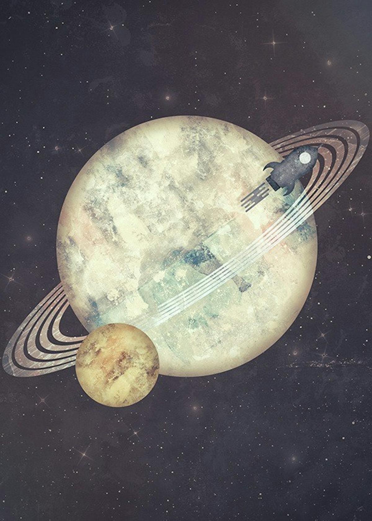 Space art prints | Porters with space designs | desenio.ie