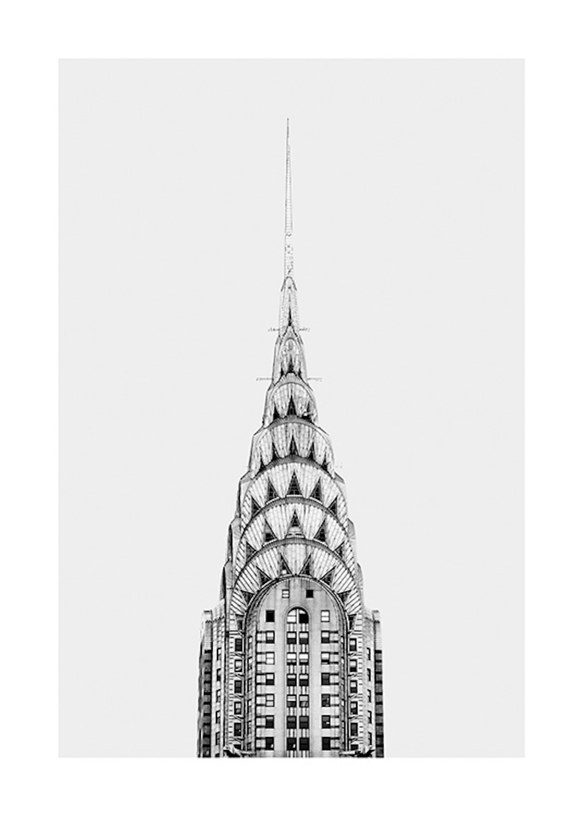 Chrysler Building Poster - Chrysler Gebäude - desenio.cz