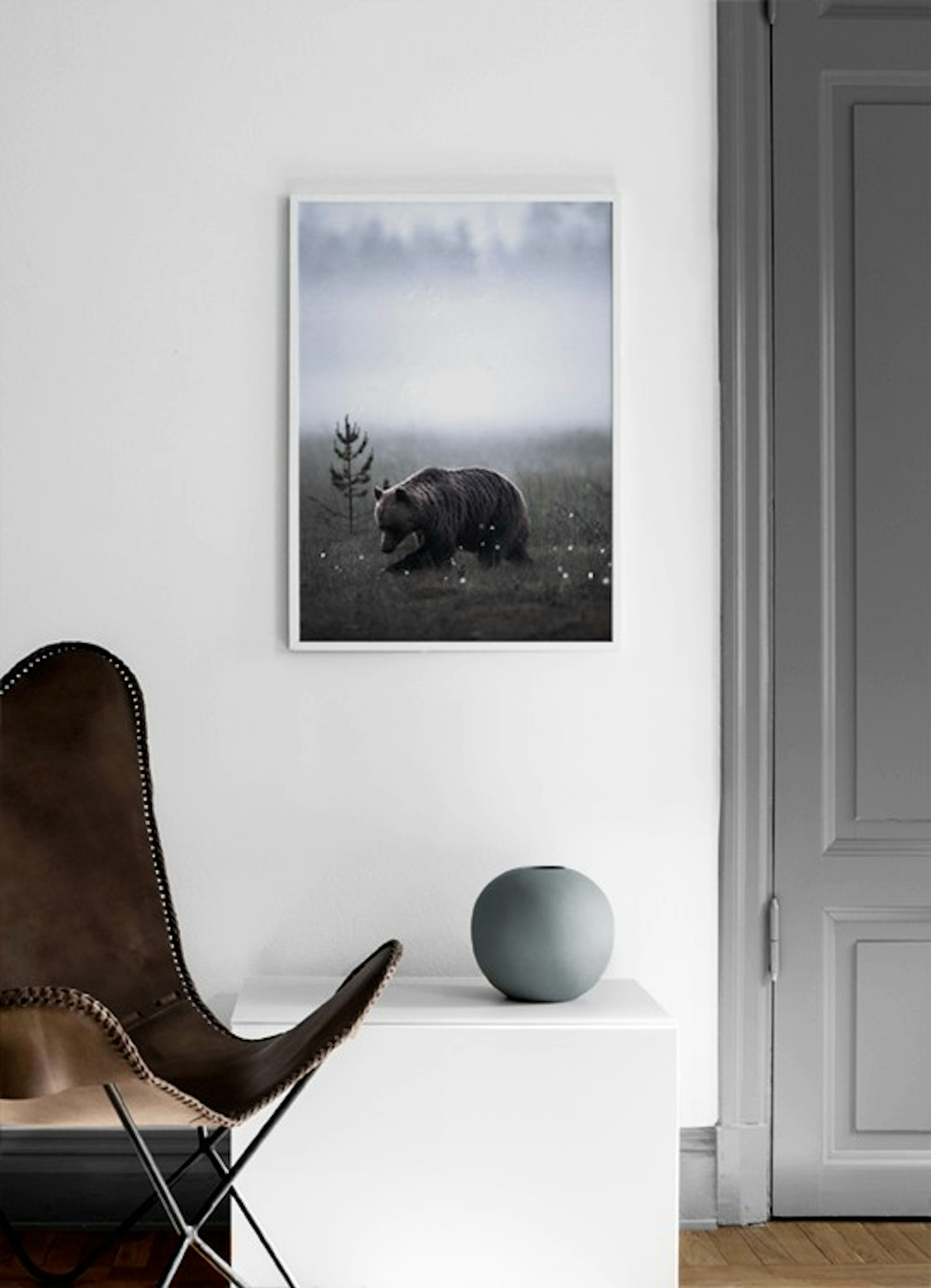 Meadow Bear Poster