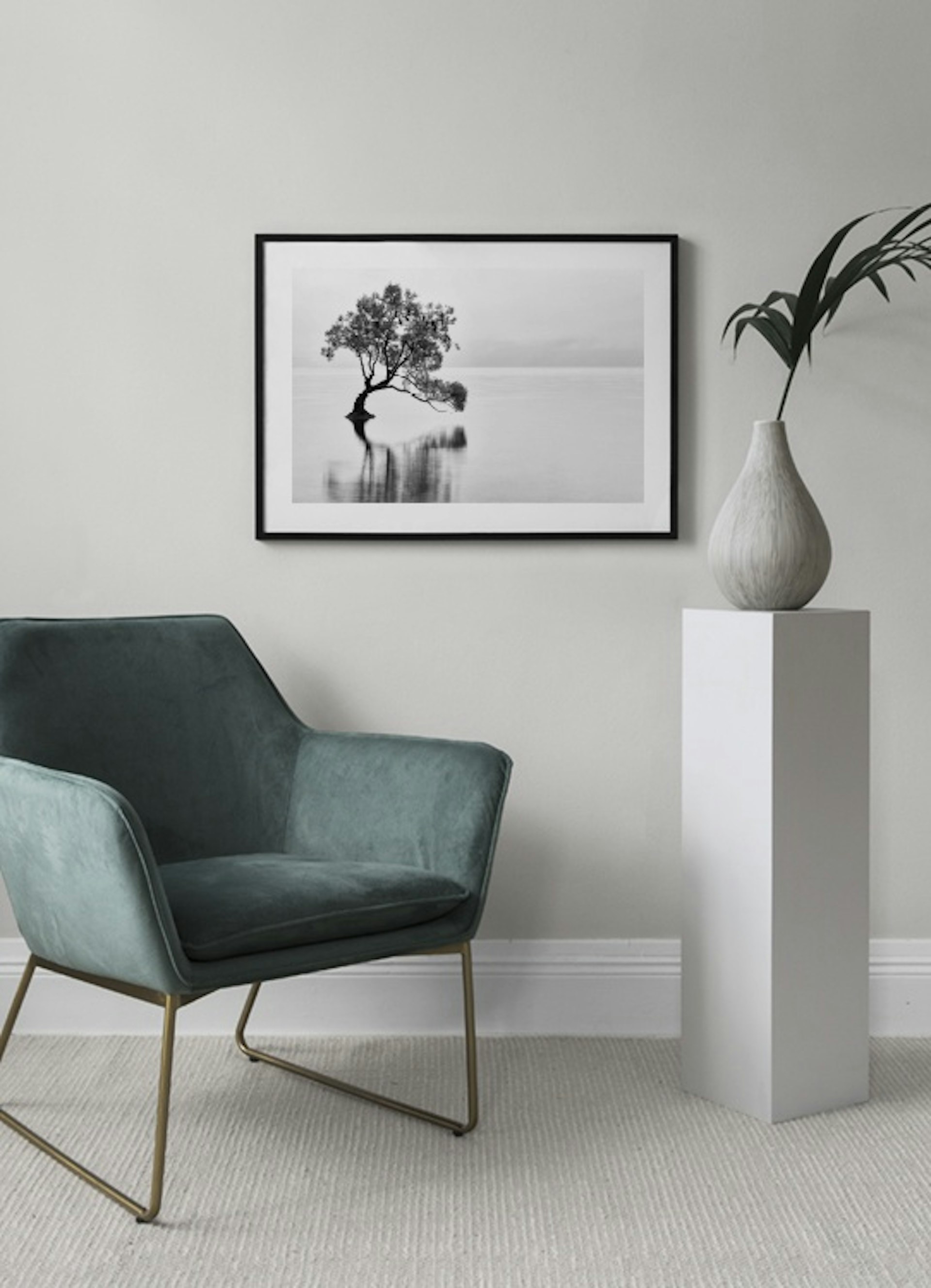 Lonely Wanaka Tree Poster