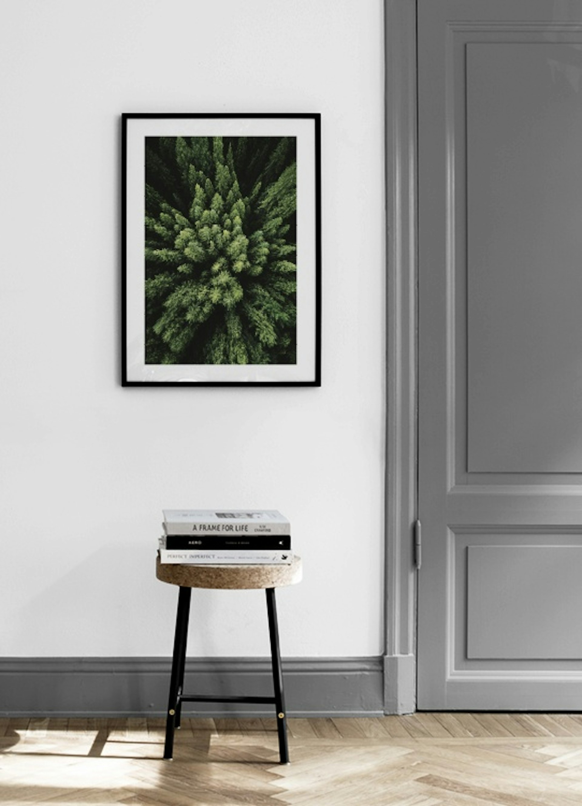 Aerial Forest Poster