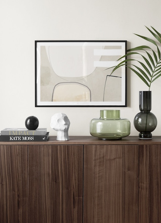 Beige Balance Poster