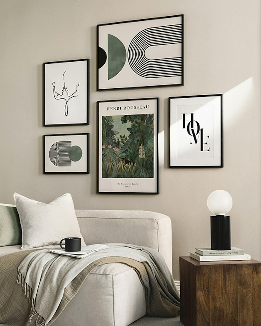Picture wall for the kitchen. Stylish posters and art prints at Desenio