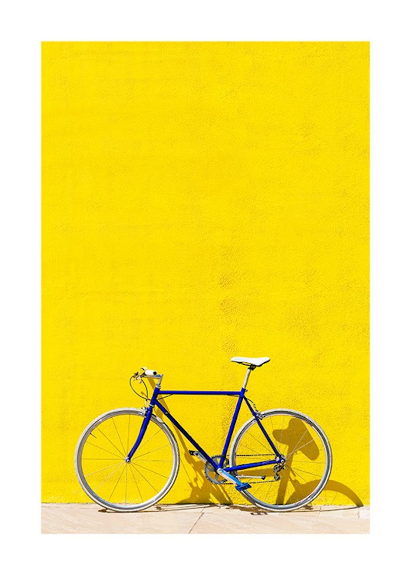 Joseph Schillinger - Key Blue Poster