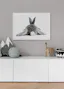 Bunny Behind Poster