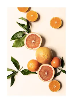 Fresh Citrus No1 Poster - Citrus fruits - desenio.com