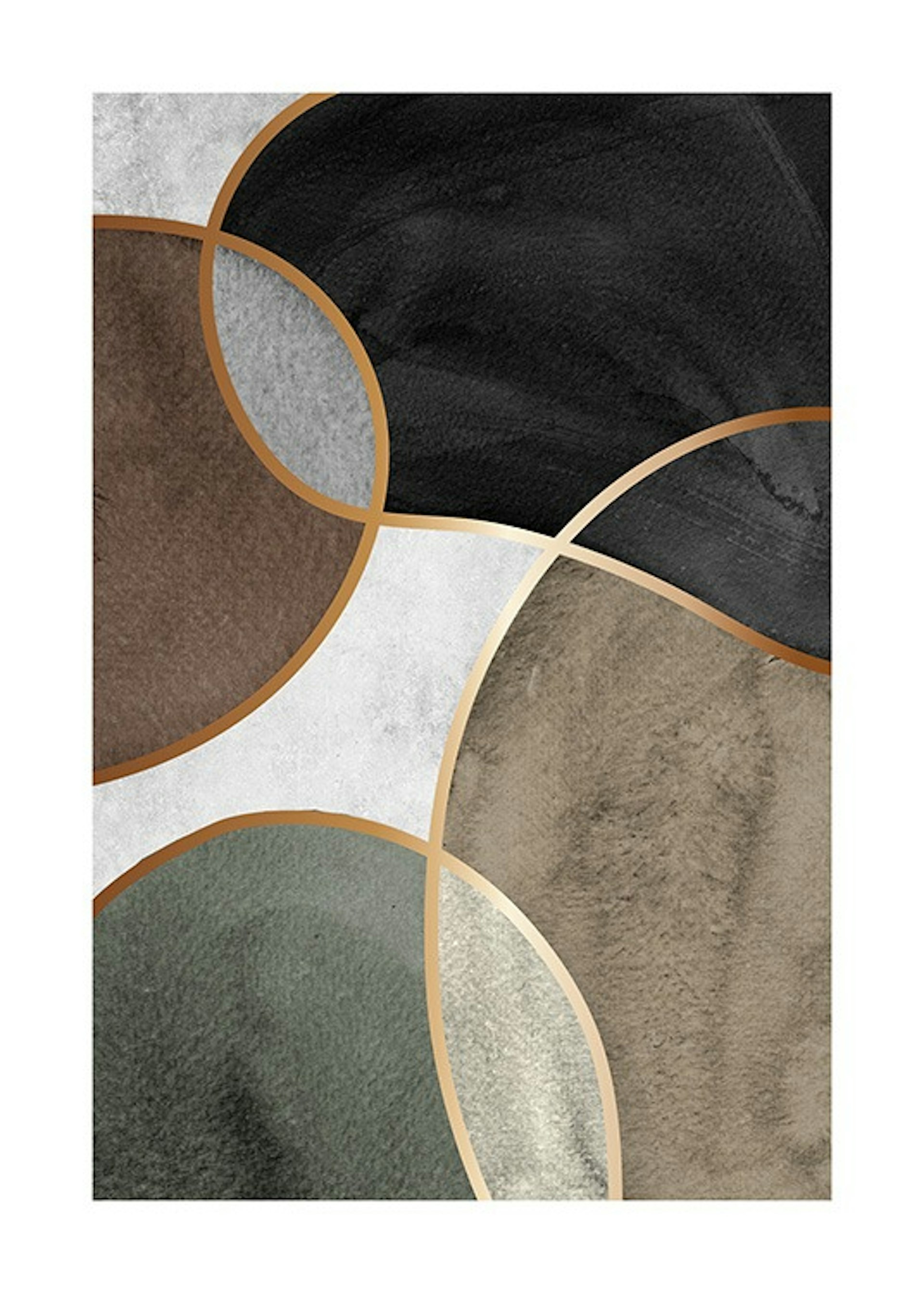 Gold and silver wall art | Golden posters | Desenio.com.au