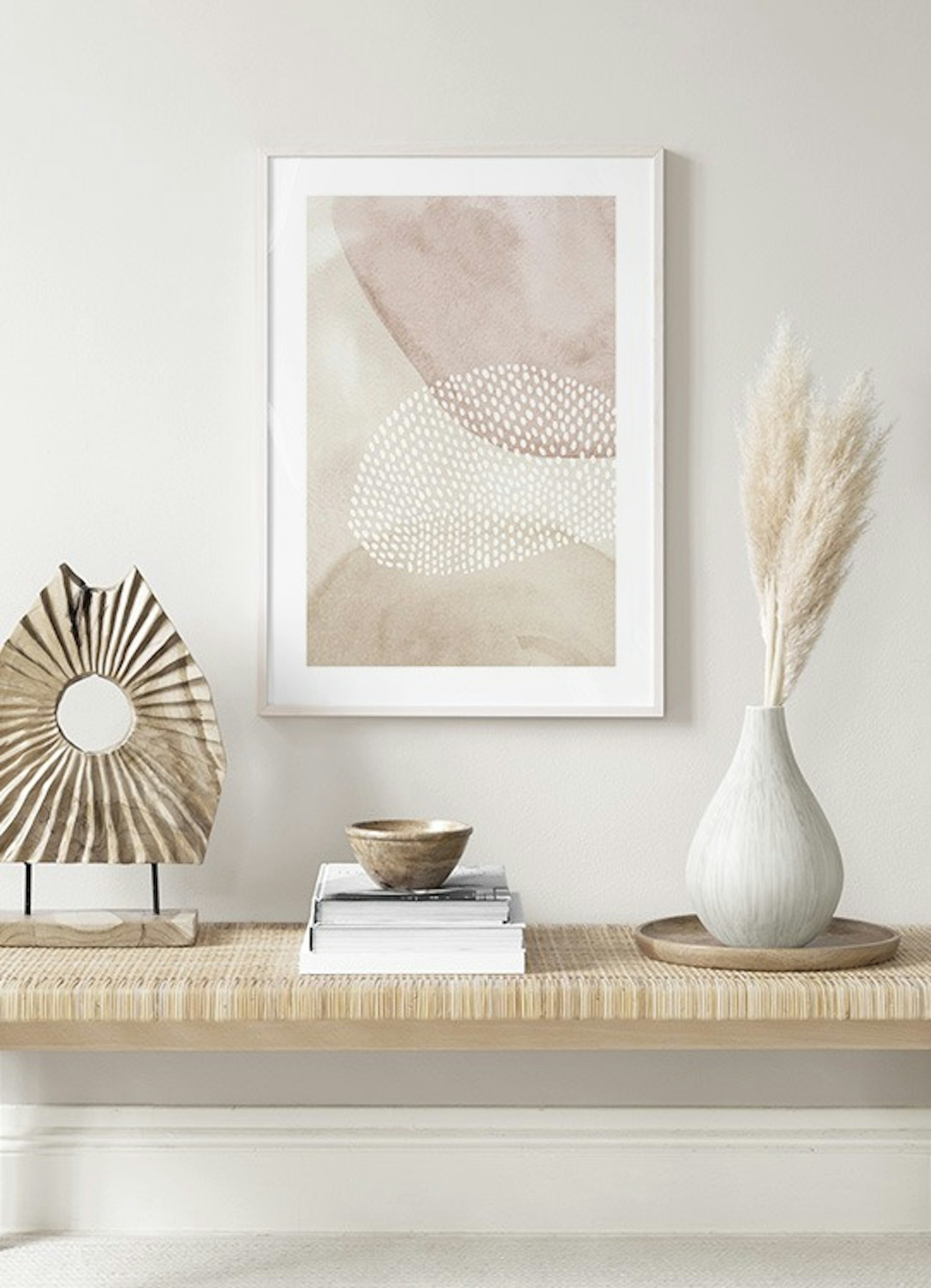 Sheer Shapes No1 Poster - Abstract shapes - desenio.co.uk