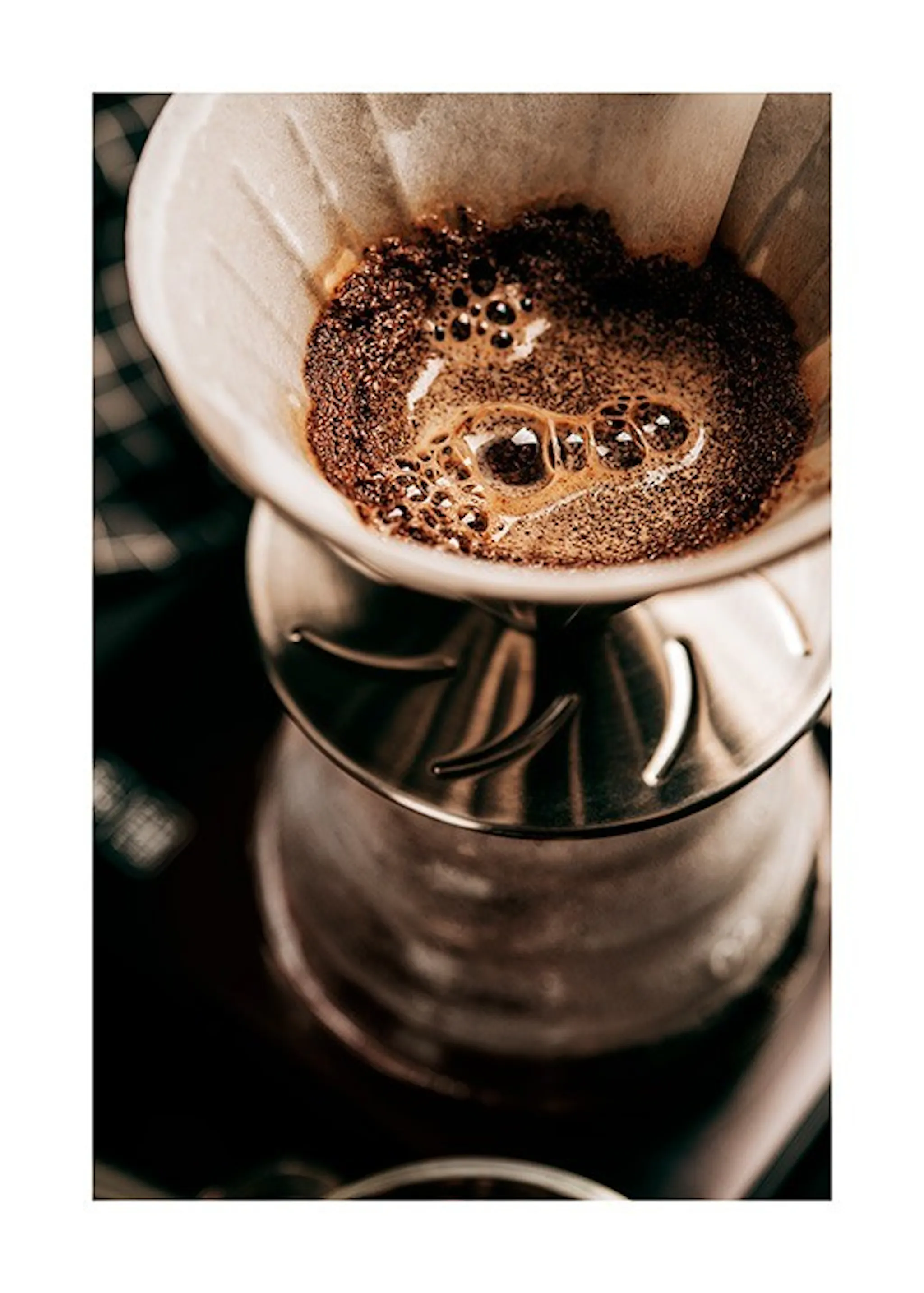 Coffee Grounds Poster