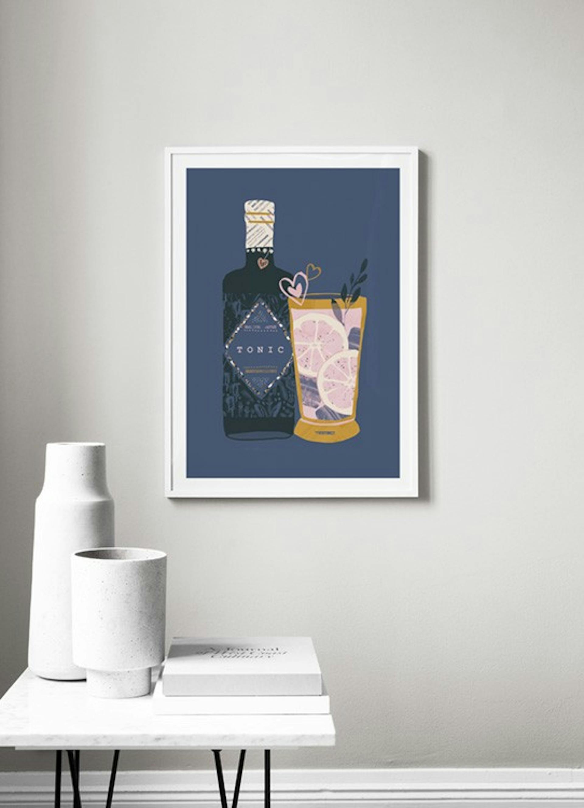Time For Gin B Poster - Gin & tonic - Desenio.co.uk