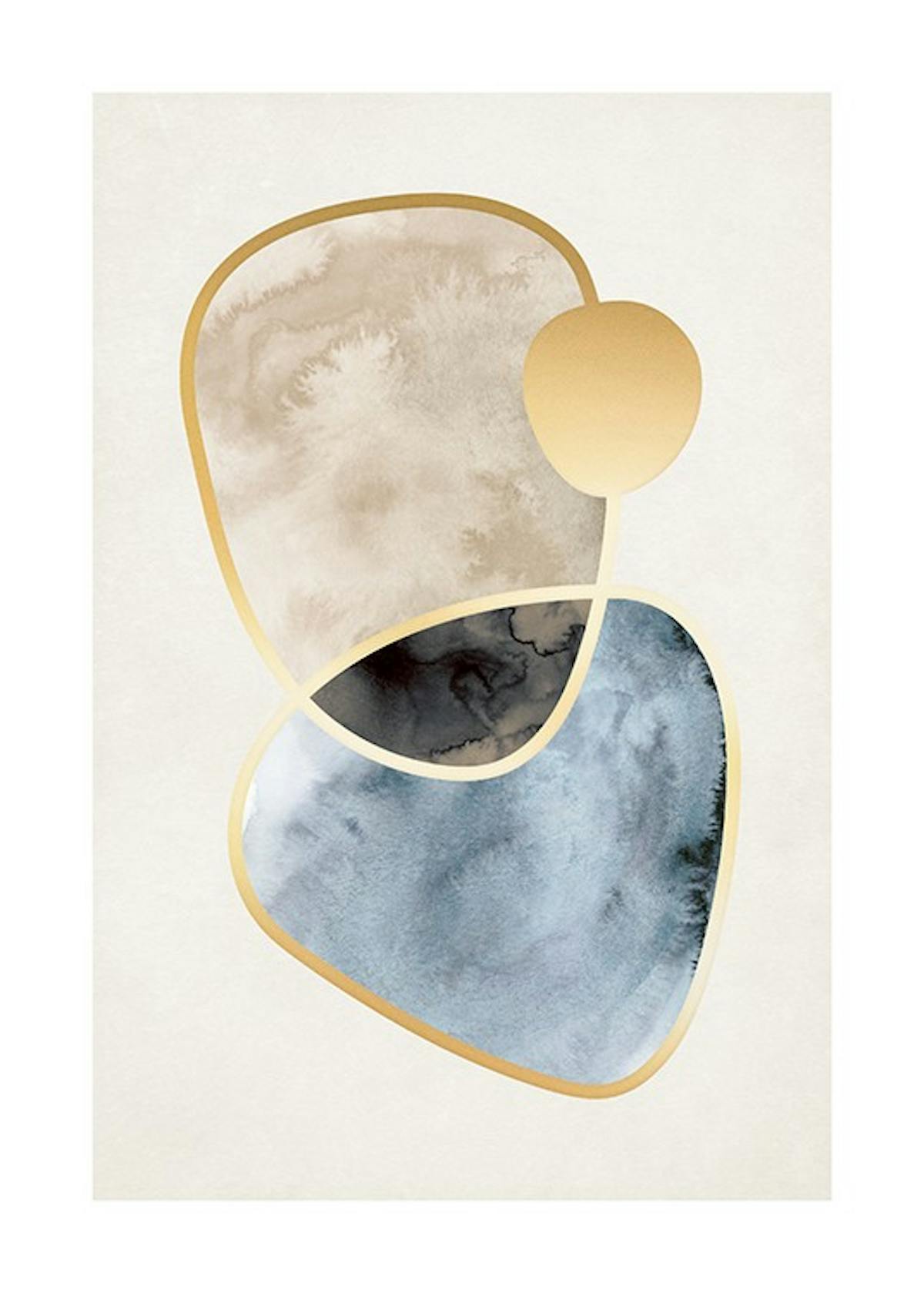 Posters i guld och silver| Tavlor med guldtryck | Desenio.se