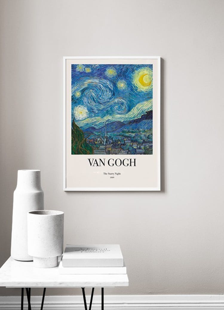 Van Gogh - The Starry Night Poster - Abstract night - desenio.com