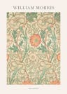 William Morris - Pink and Rose Poster - Flower pattern - desenio.com