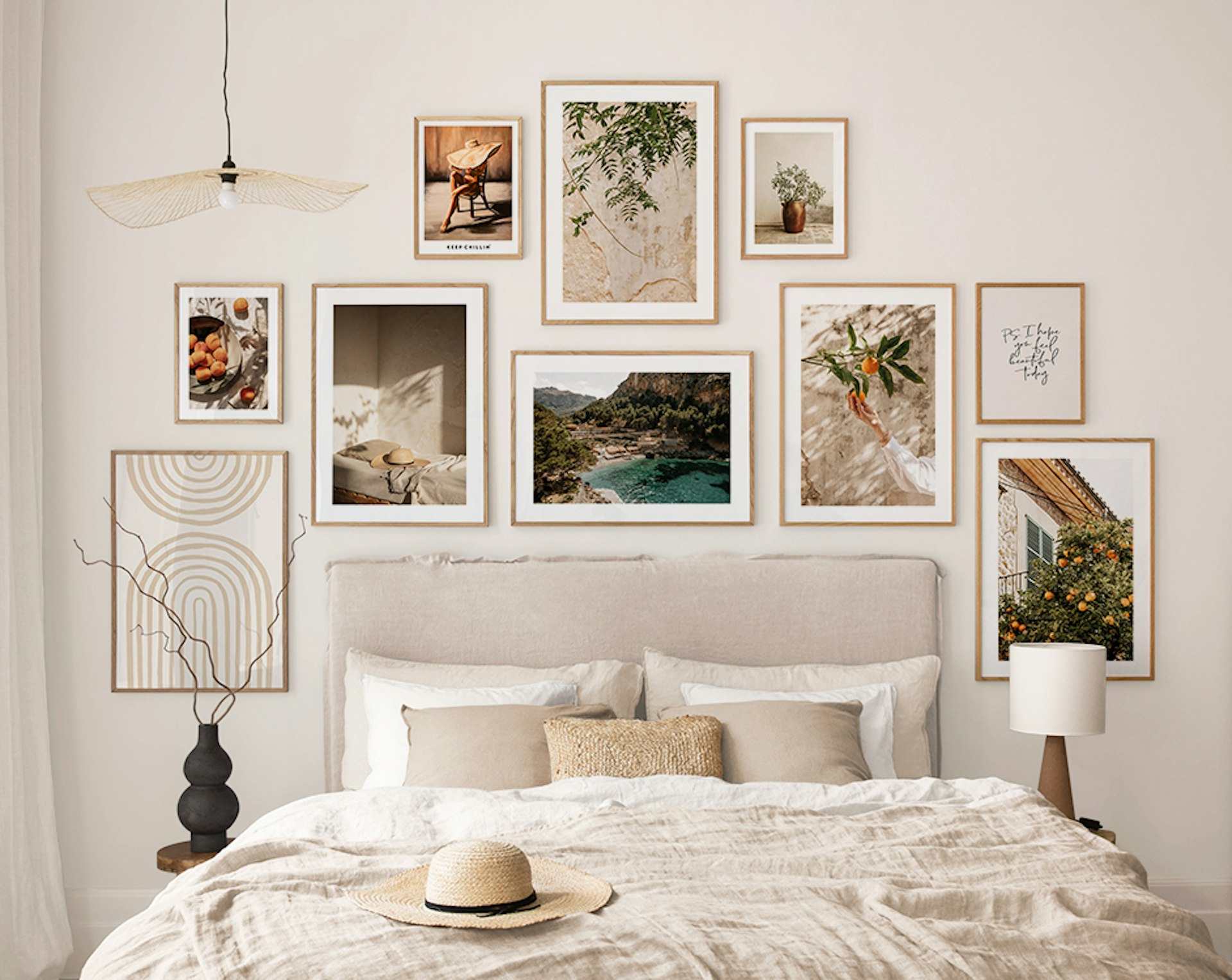 Interior inspiration with gallery walls of soothing and revitalising ...