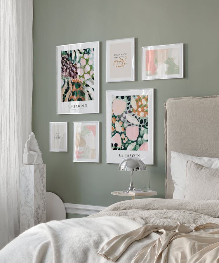 Abstract Pastels No2 Poster