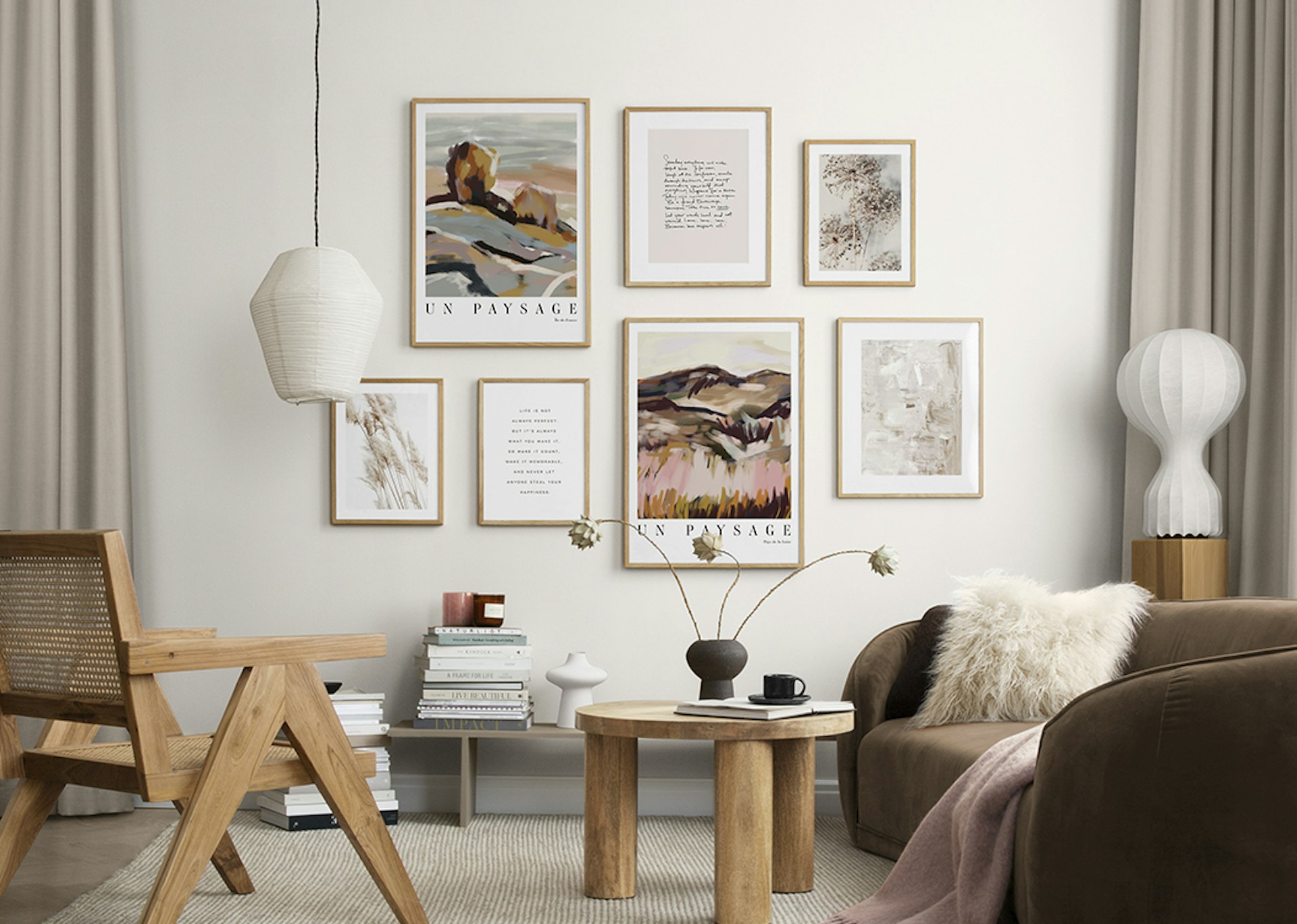 Rustic Leaves No2 Plakat