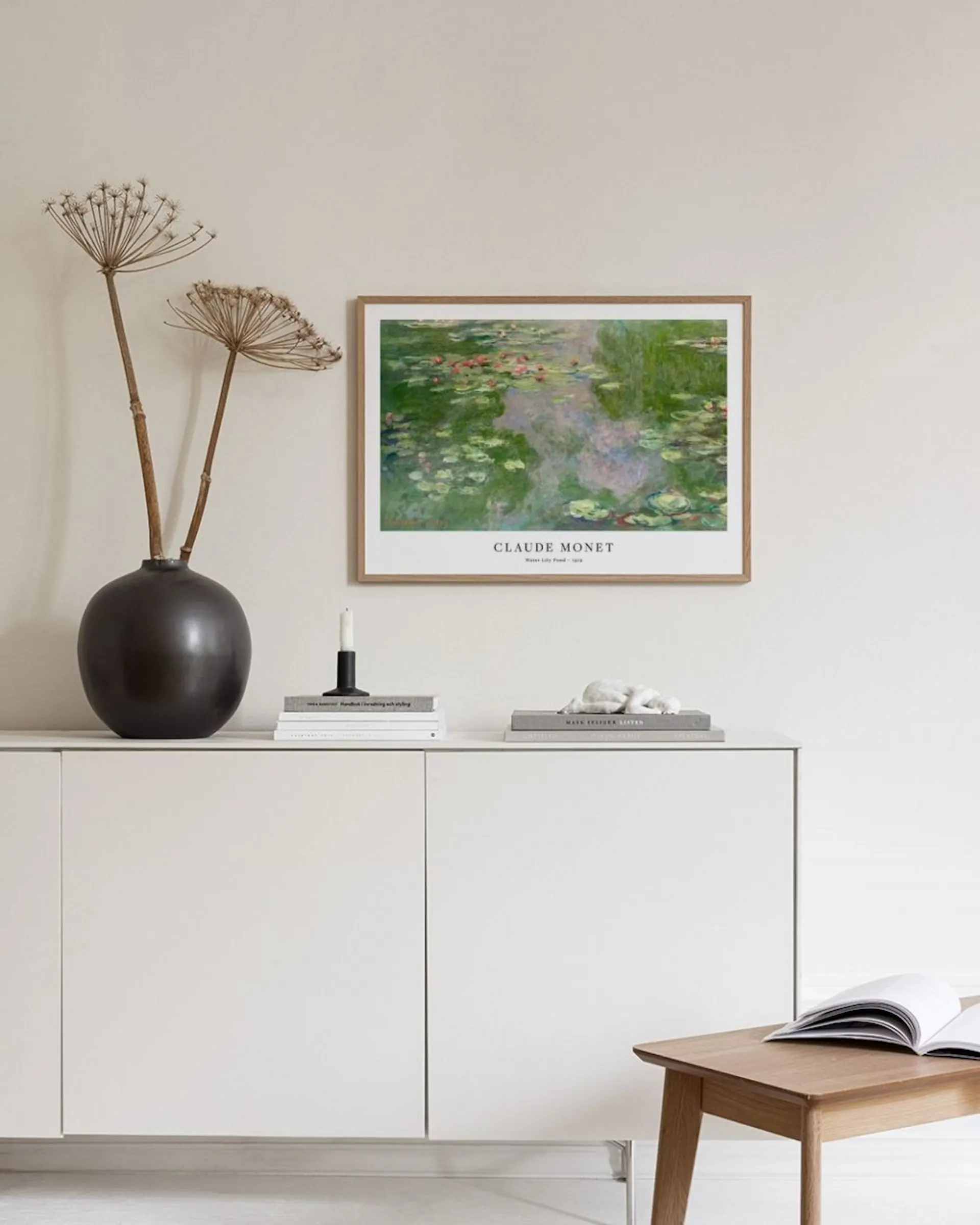 Monet - Water Lily Pond Poster - Water lilies painting - desenio.com