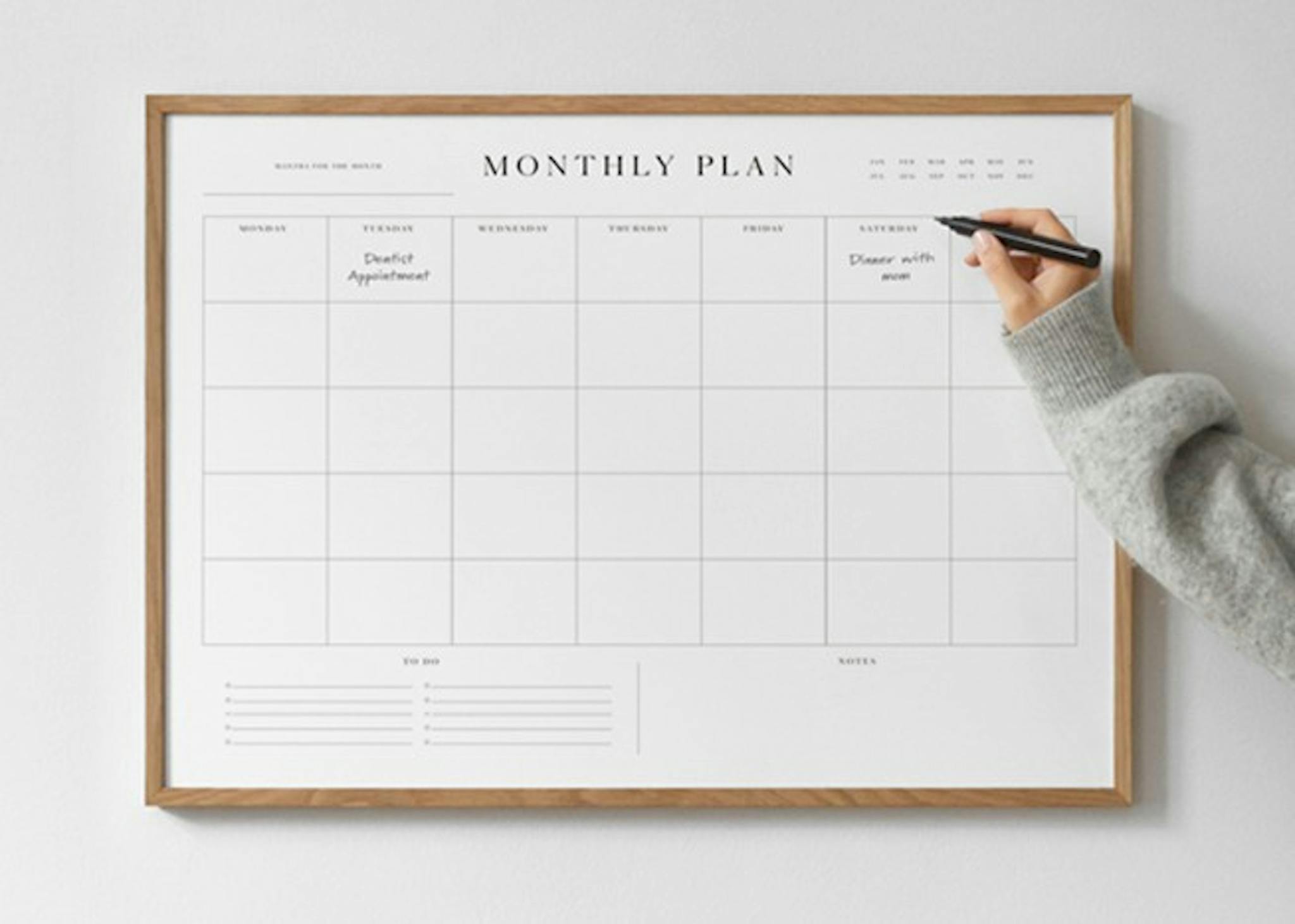 Planner Posters | Creative planner posters – Desenio.com