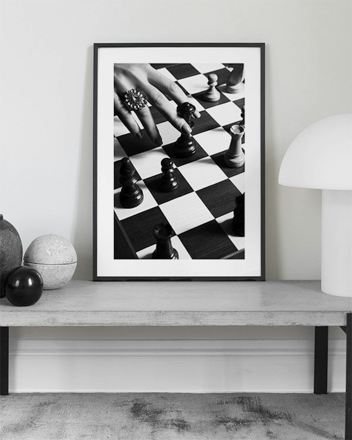 Chess Poster - Chess close up - desenio.com