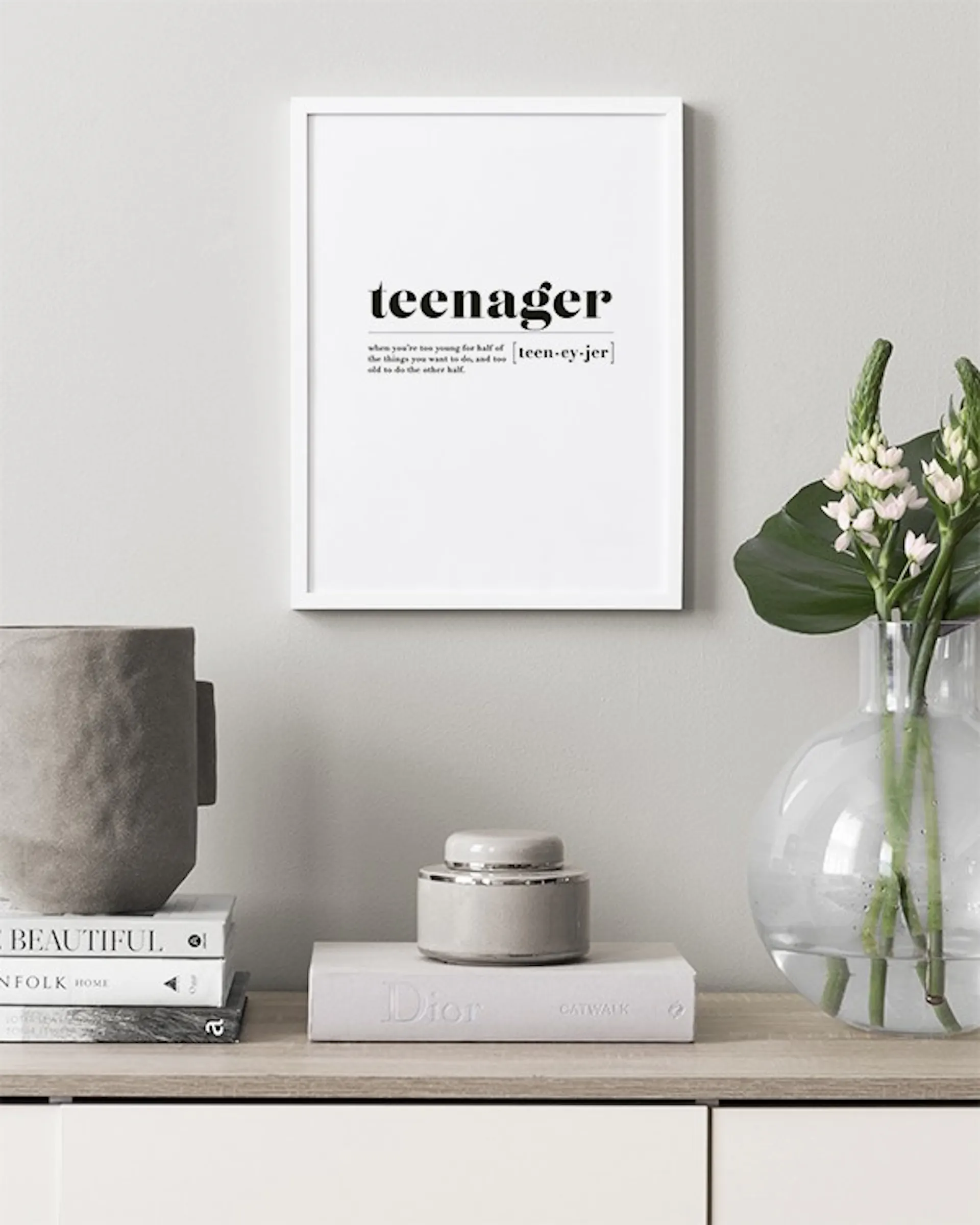 Teenager Poster - Tienerfonetiek - desenio.be