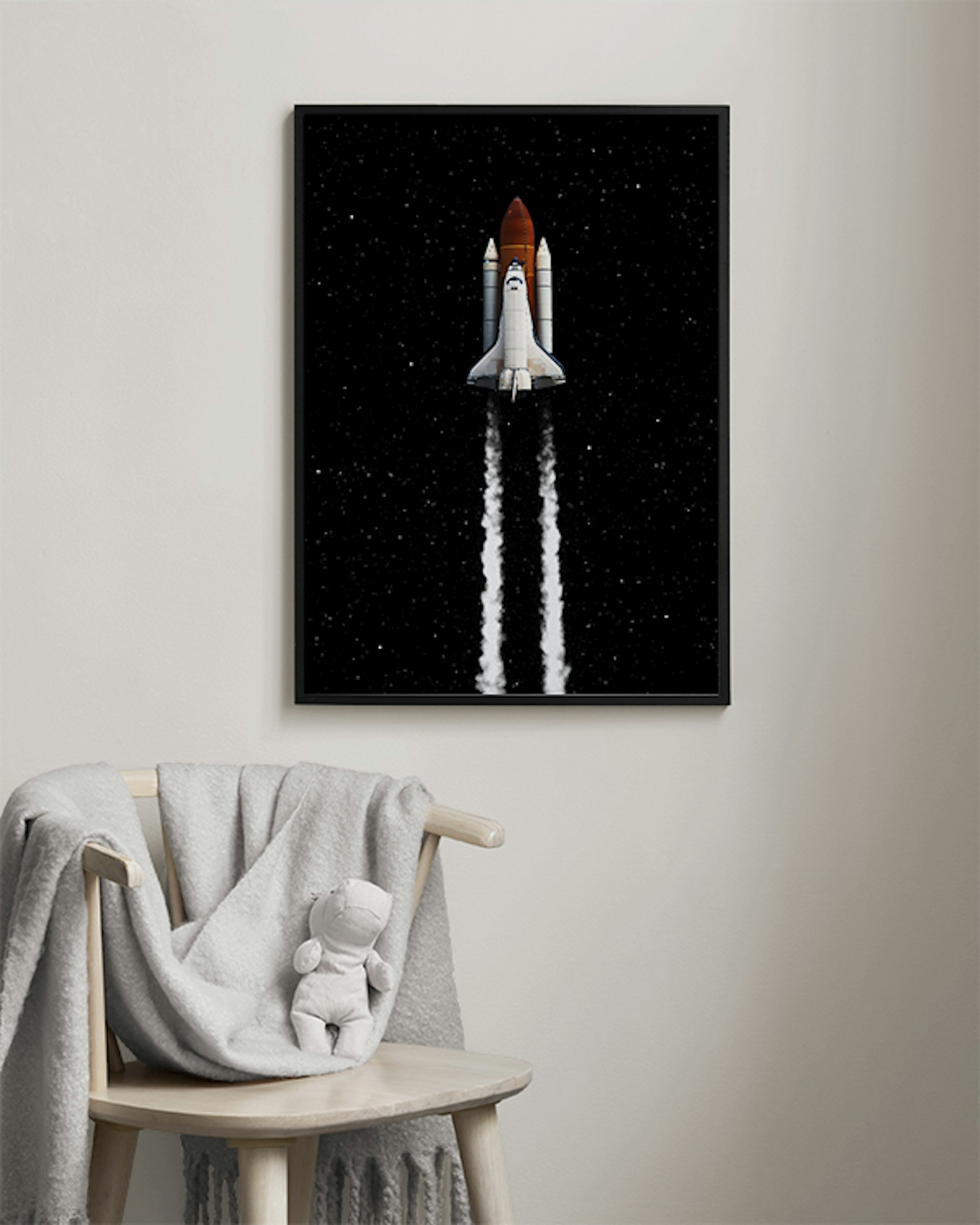 Space Shuttle Launch Poster - Lancering in de ruimte - desenio.be