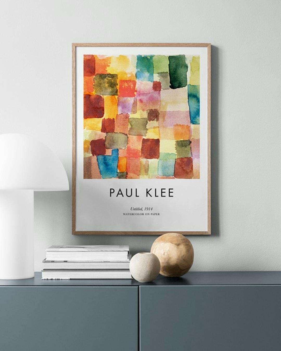 Paul Klee - Untitled Poster - Abstract colour chart - desenio.com
