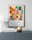 Paul Klee - Untitled Poster - Abstract colour chart - desenio.co.uk