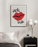 Red Lips Affiche - Lèvres rouges graphiques - desenio.fr