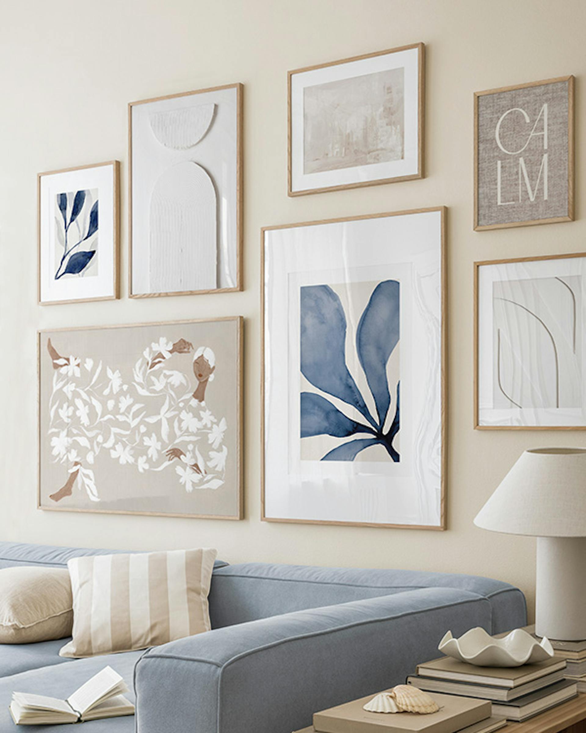 Beige Texture Art No1 Poster