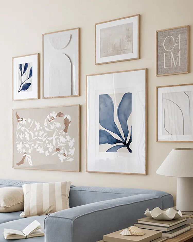 Beige Texture Art No1 Poster