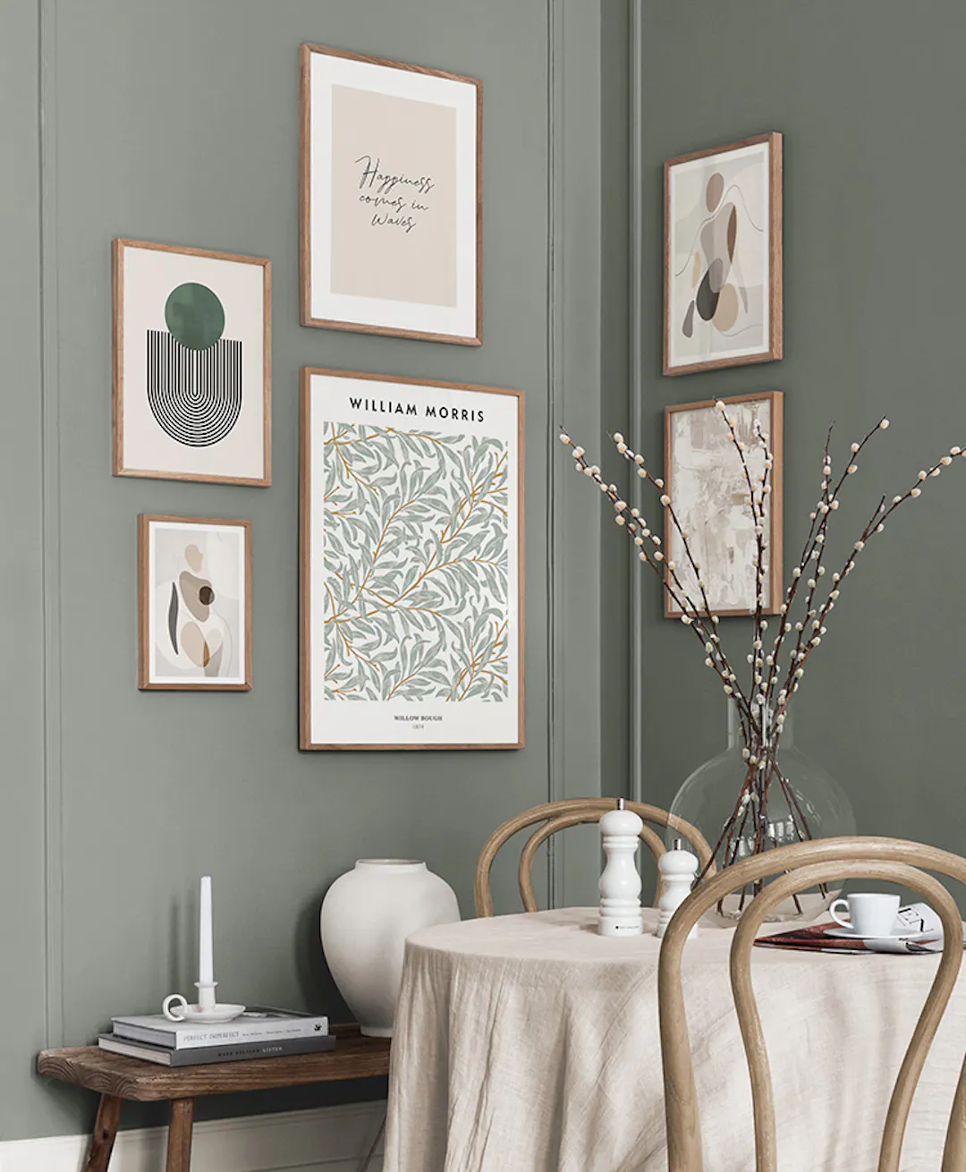 Oak picture frame, 40x50 - Wooden oak frame, 40x50 - Desenio.co.uk
