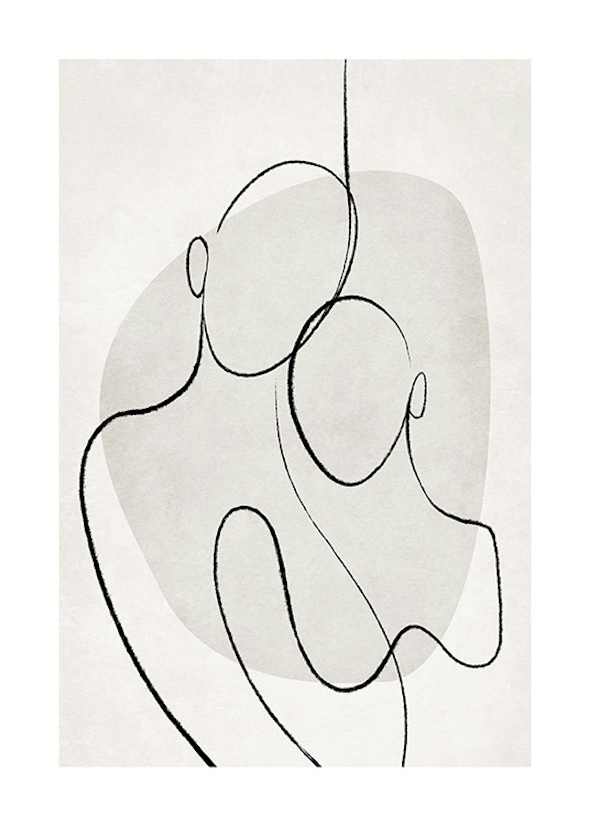 Poster με line art σχέδια | Line art poster στο desenio.gr