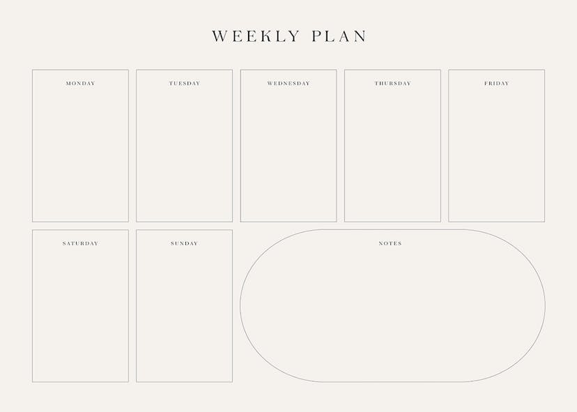 Posters Agenda | Posters com agendas criativas - Desenio.pt