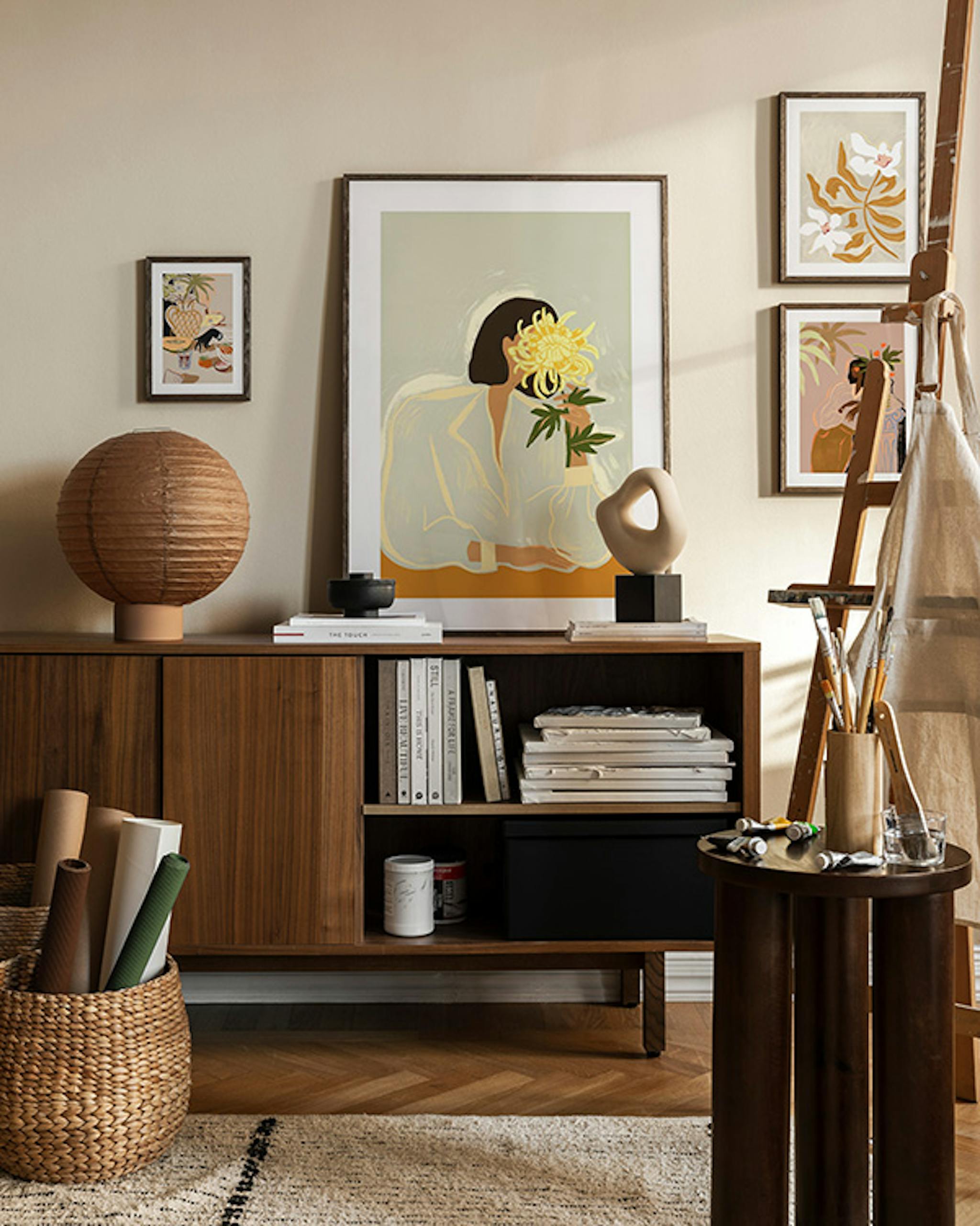 Arty Guava gallery wall