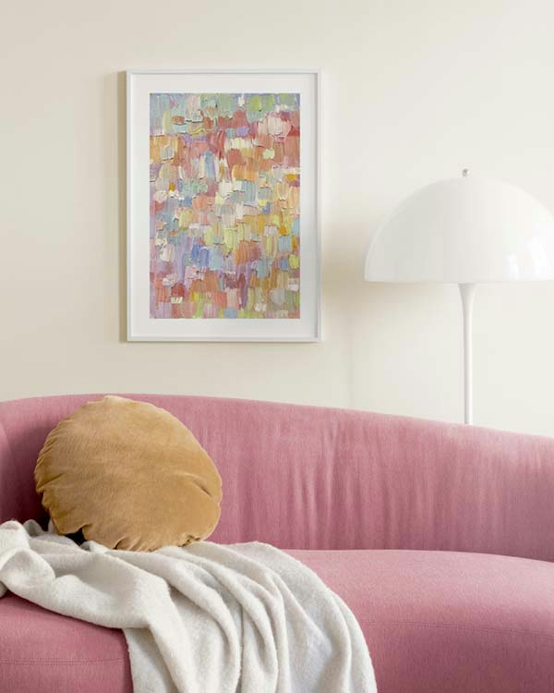 Colorful Strokes Plakat - Fargerikt maleri - desenio.no