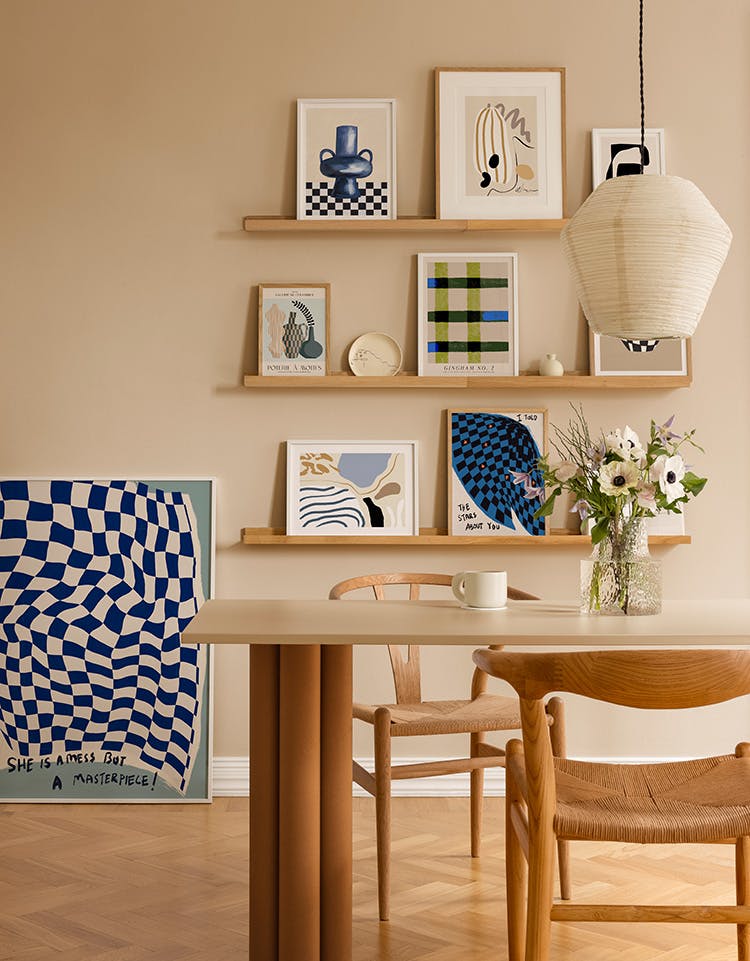 Picture wall for the kitchen. Stylish posters and art prints at Desenio