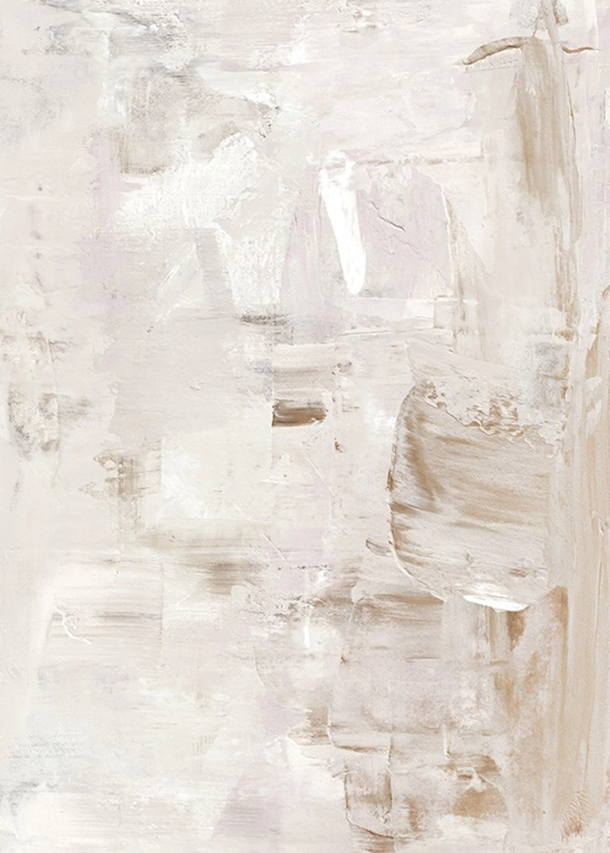 Beige Texture Art No1 Poster