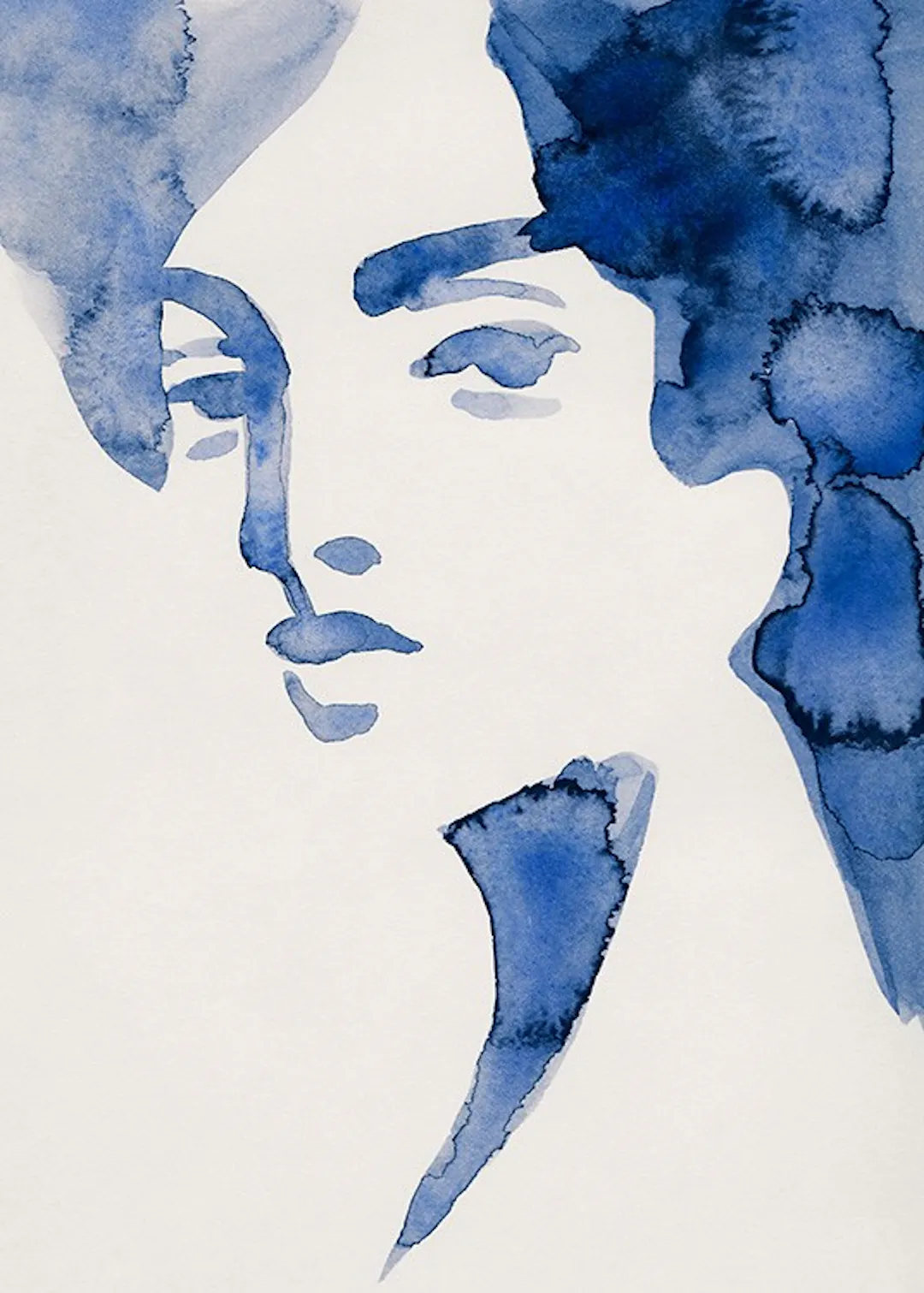 Lady Indigo Poster
