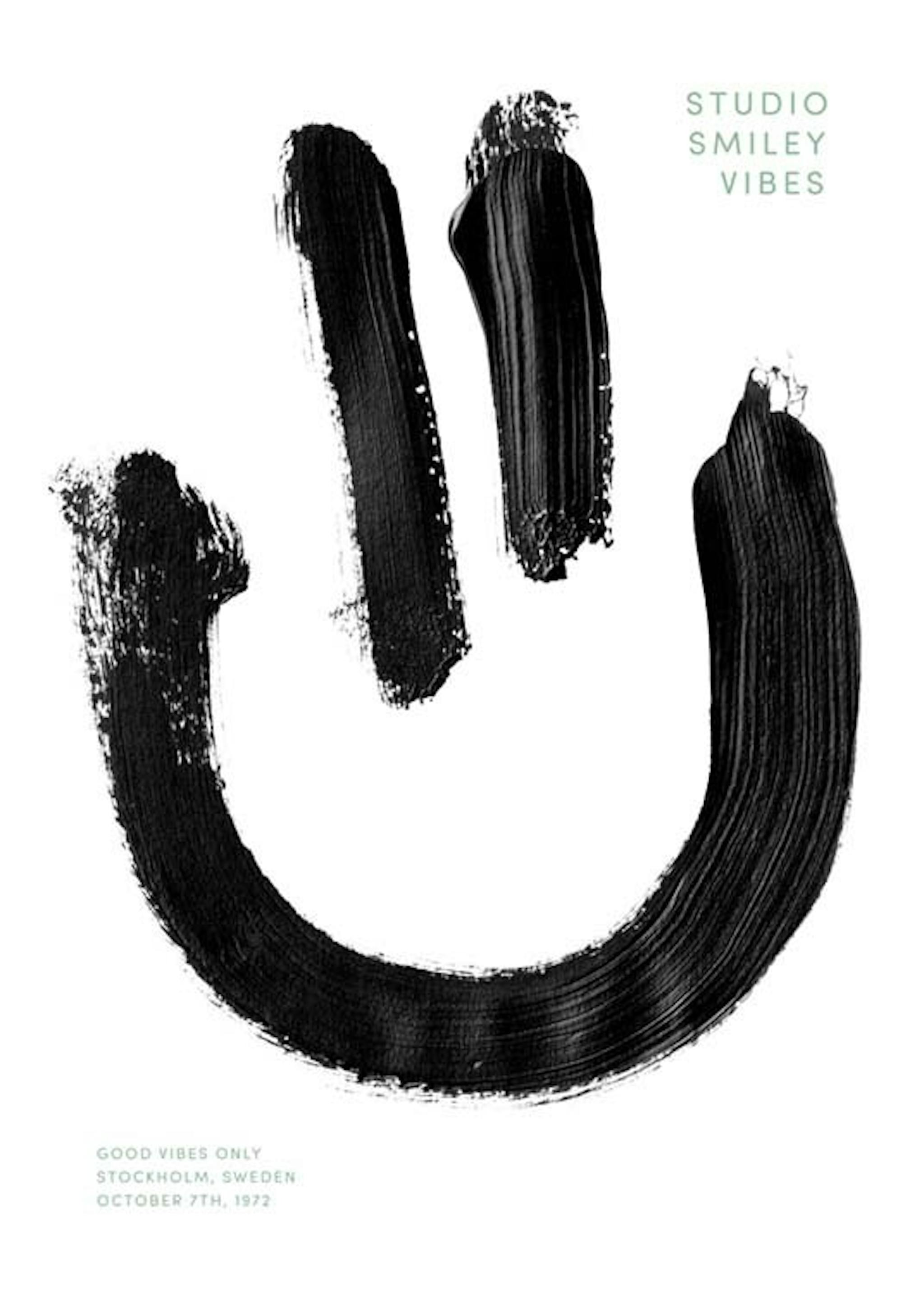 Yellow Smiley Poster