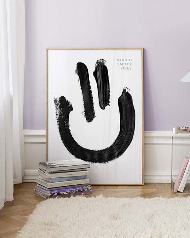 Smiley Vibe Poster