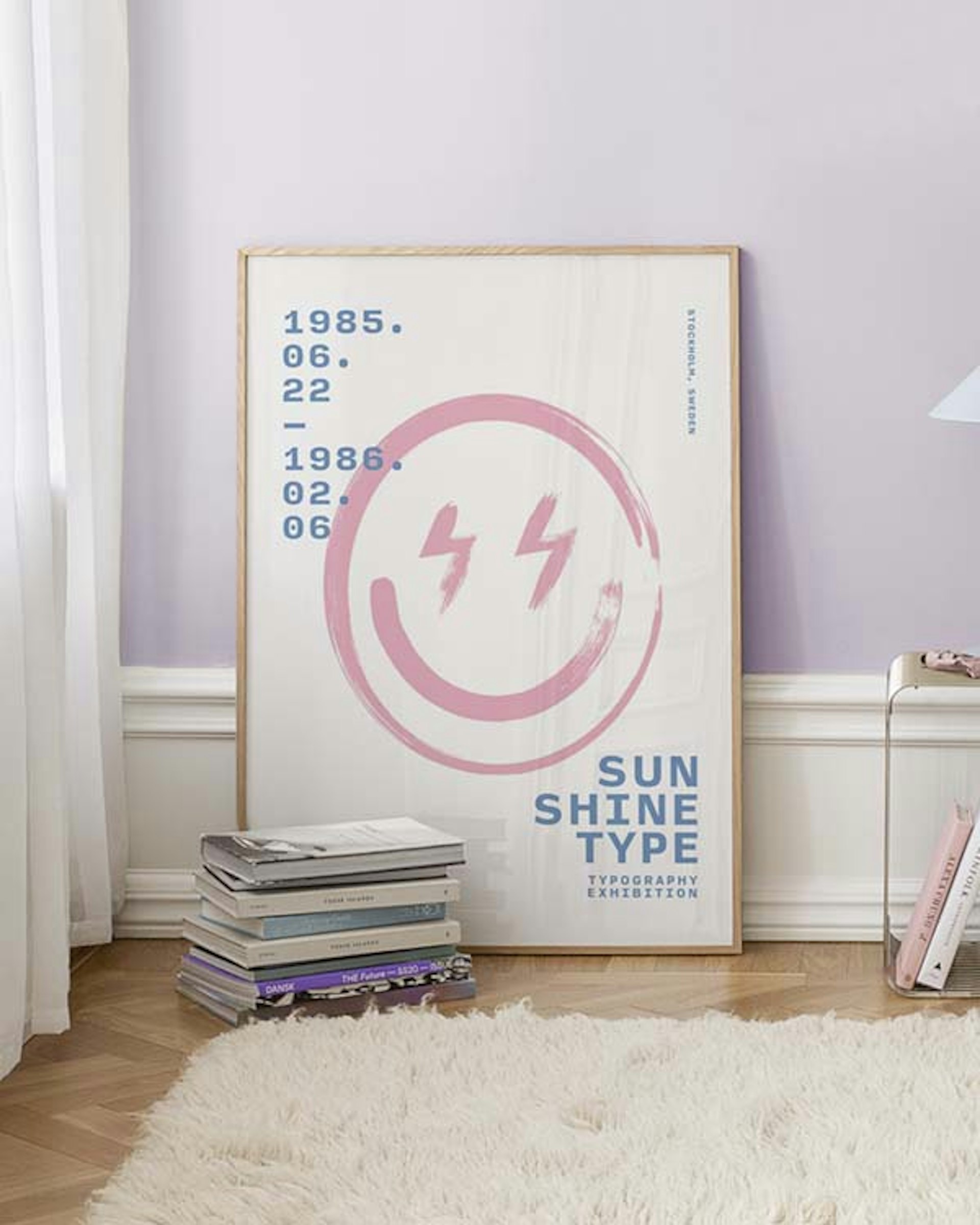 Sunshine Type Poster