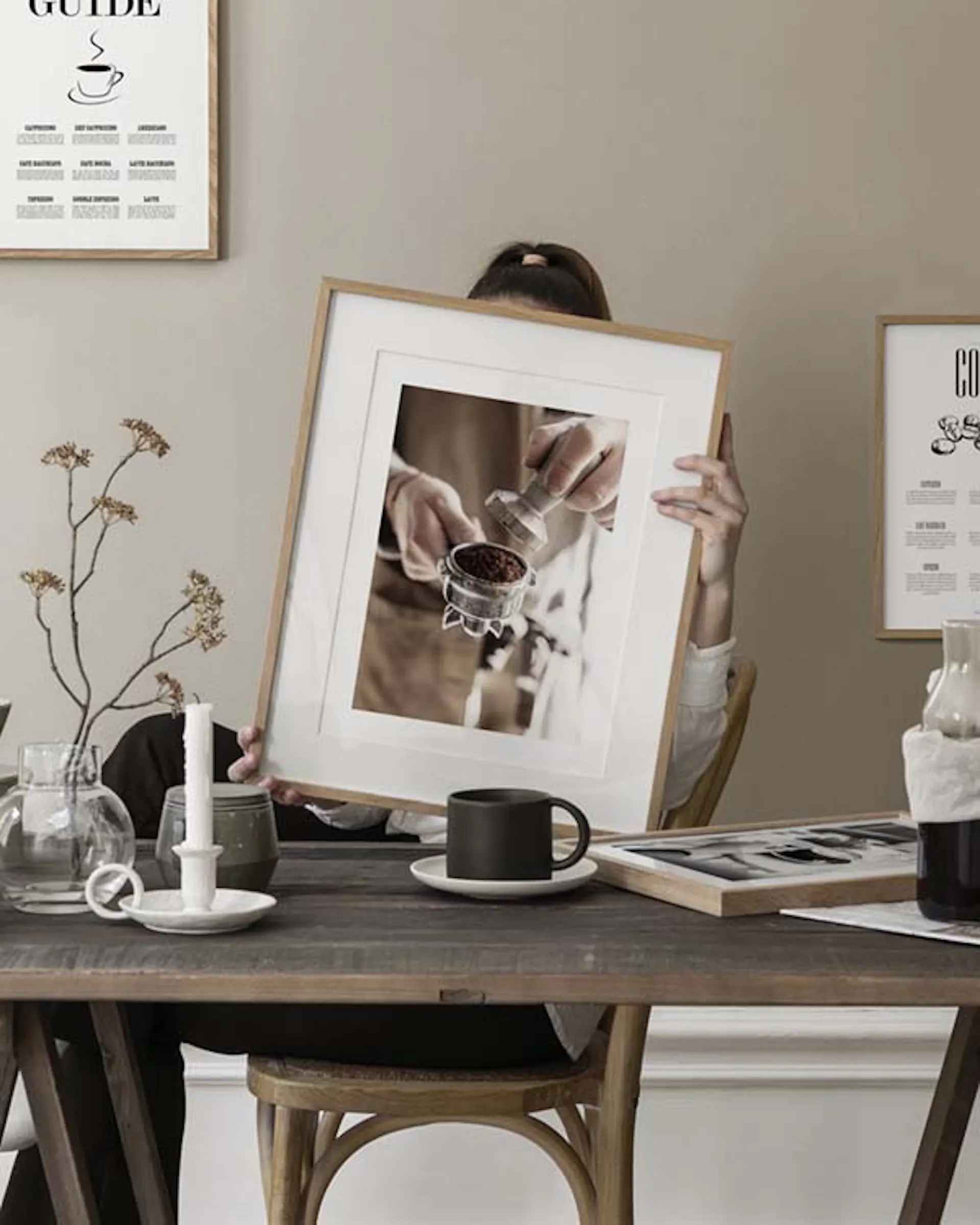 Coffee Grounds Poster