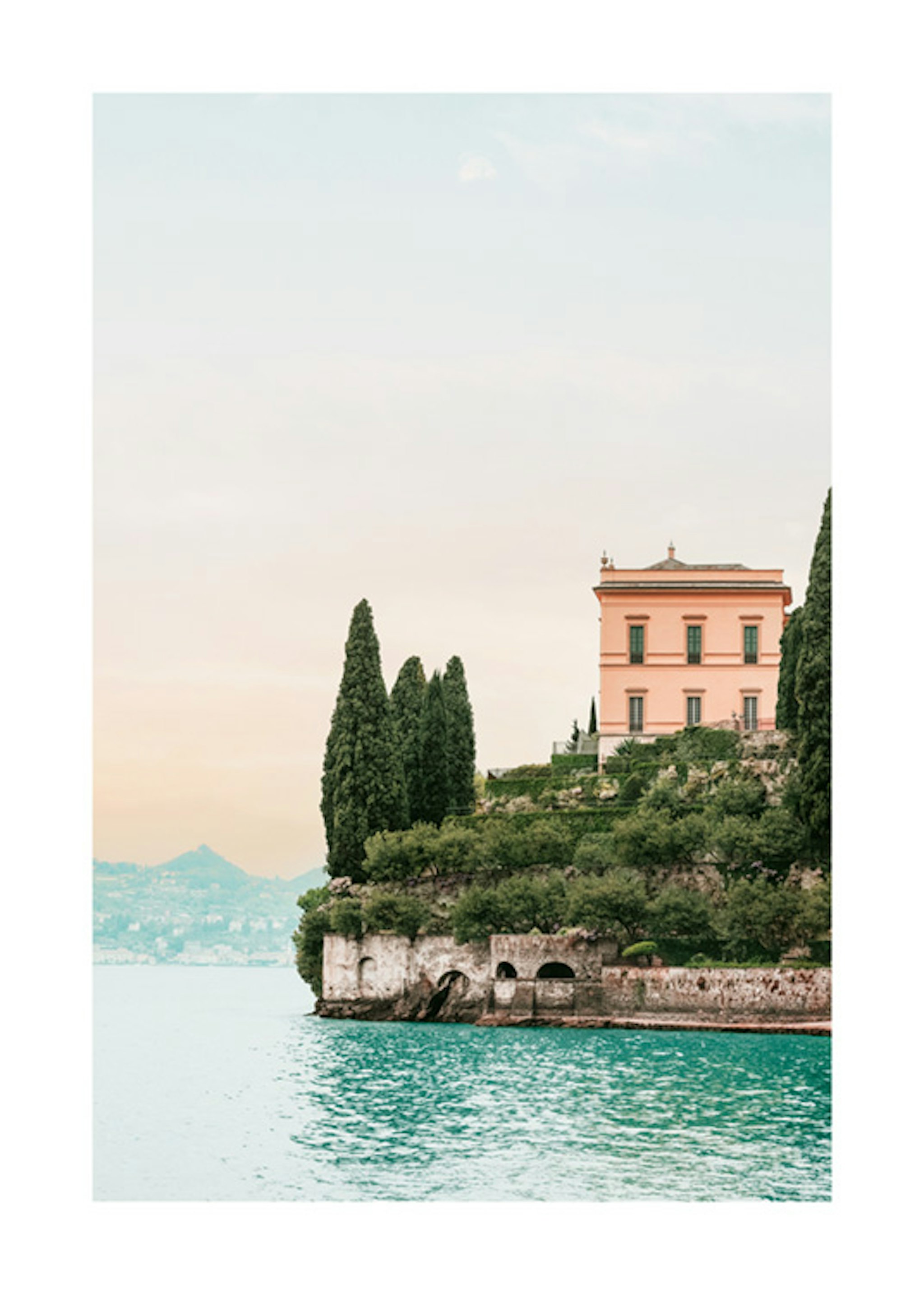 Villa Cipressi Poster