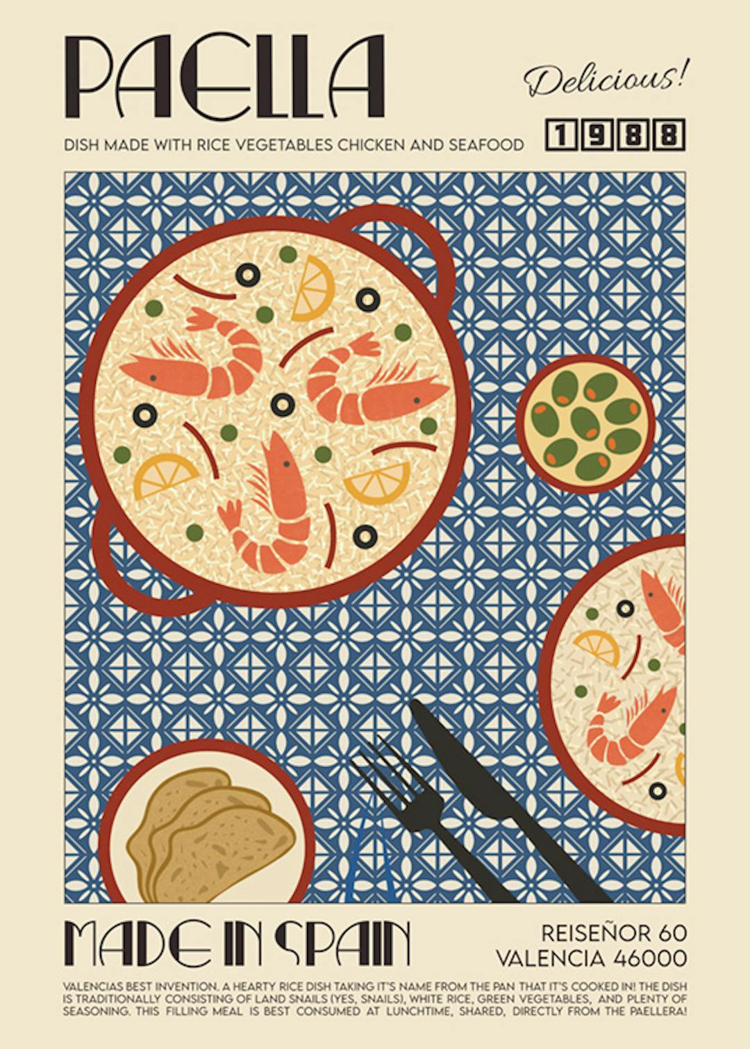 We made something nice - The Paella Poster