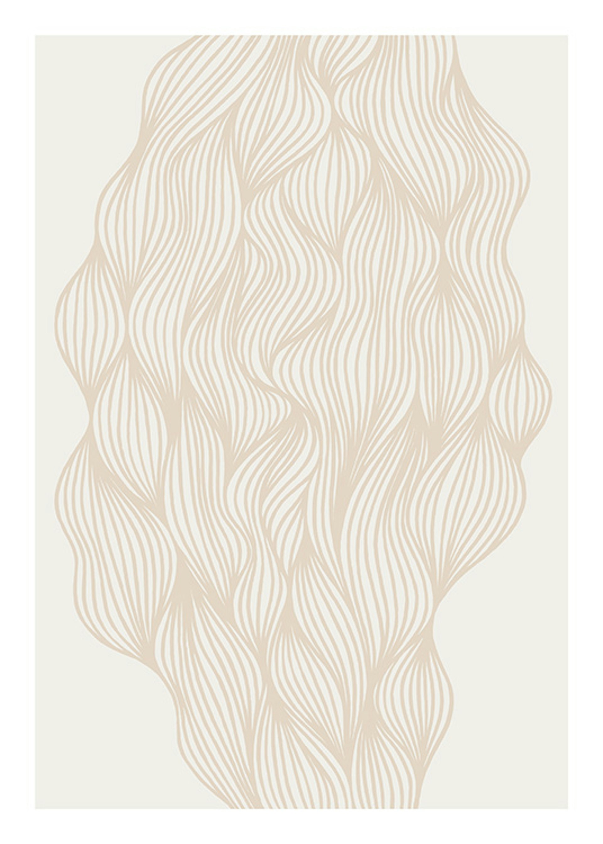 Abstract Lines No1 Poster