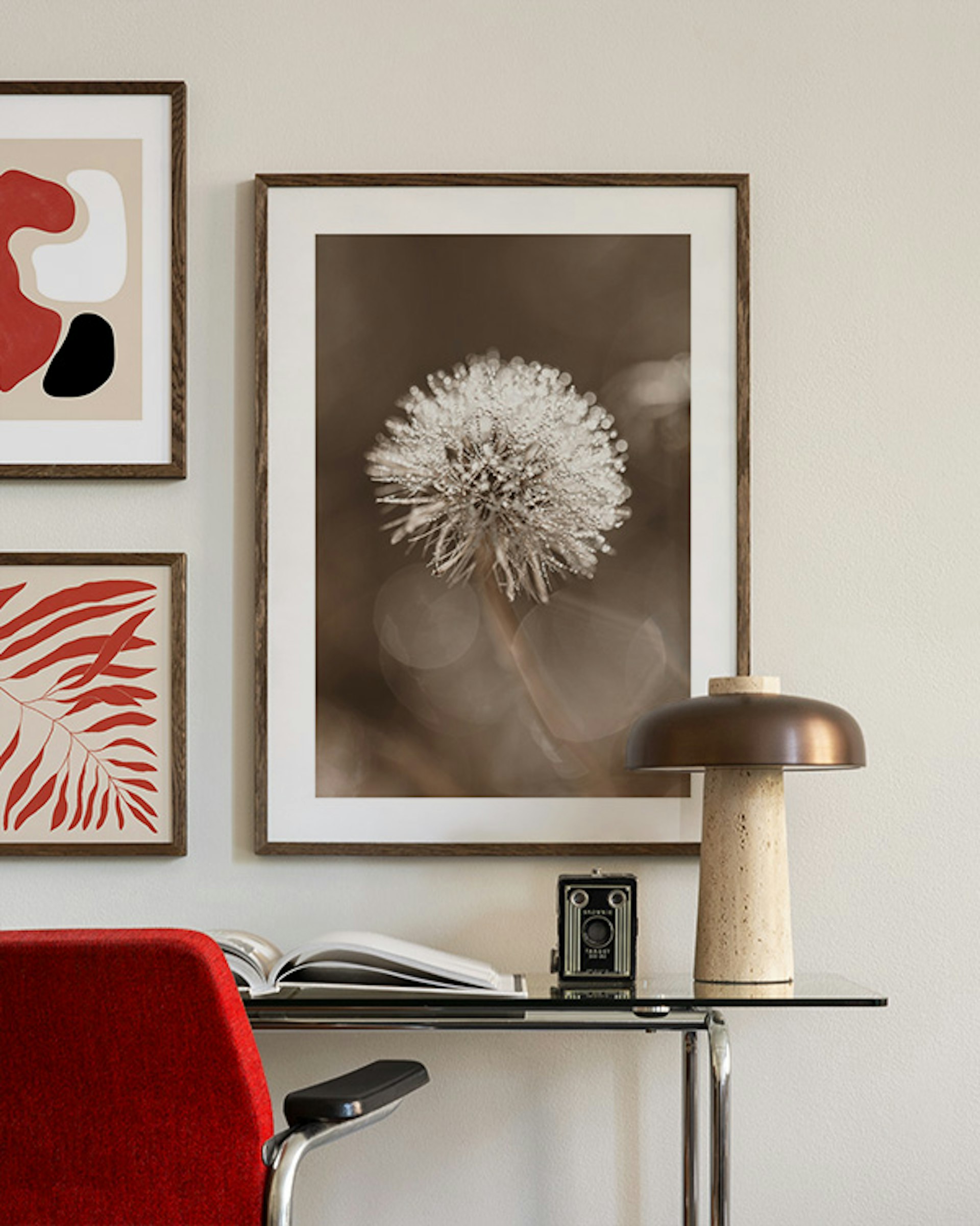 Dark Dandelion Poster