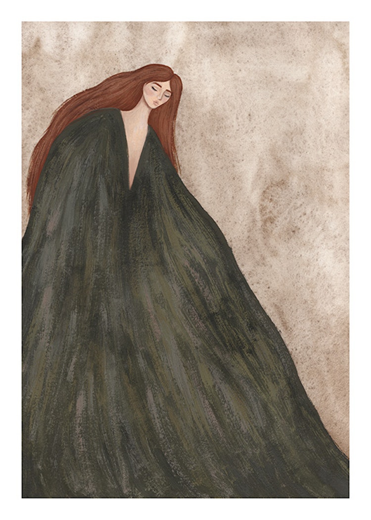 Gustav Klimt - Portrait of Helene Klimt Poster