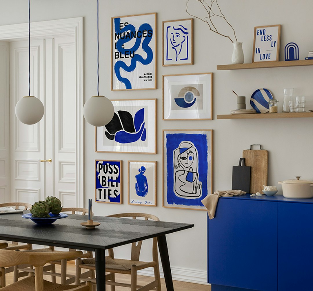 Picture wall for the kitchen. Stylish posters and art prints at Desenio